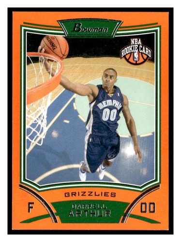 2008-09 Bowman #150 Darrell Arthur Orange #/299 | eBay