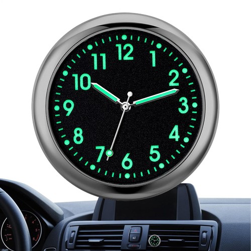Gauge Clock Interior Quartz Analog Watch Auto Dashboard Sticky Car ...