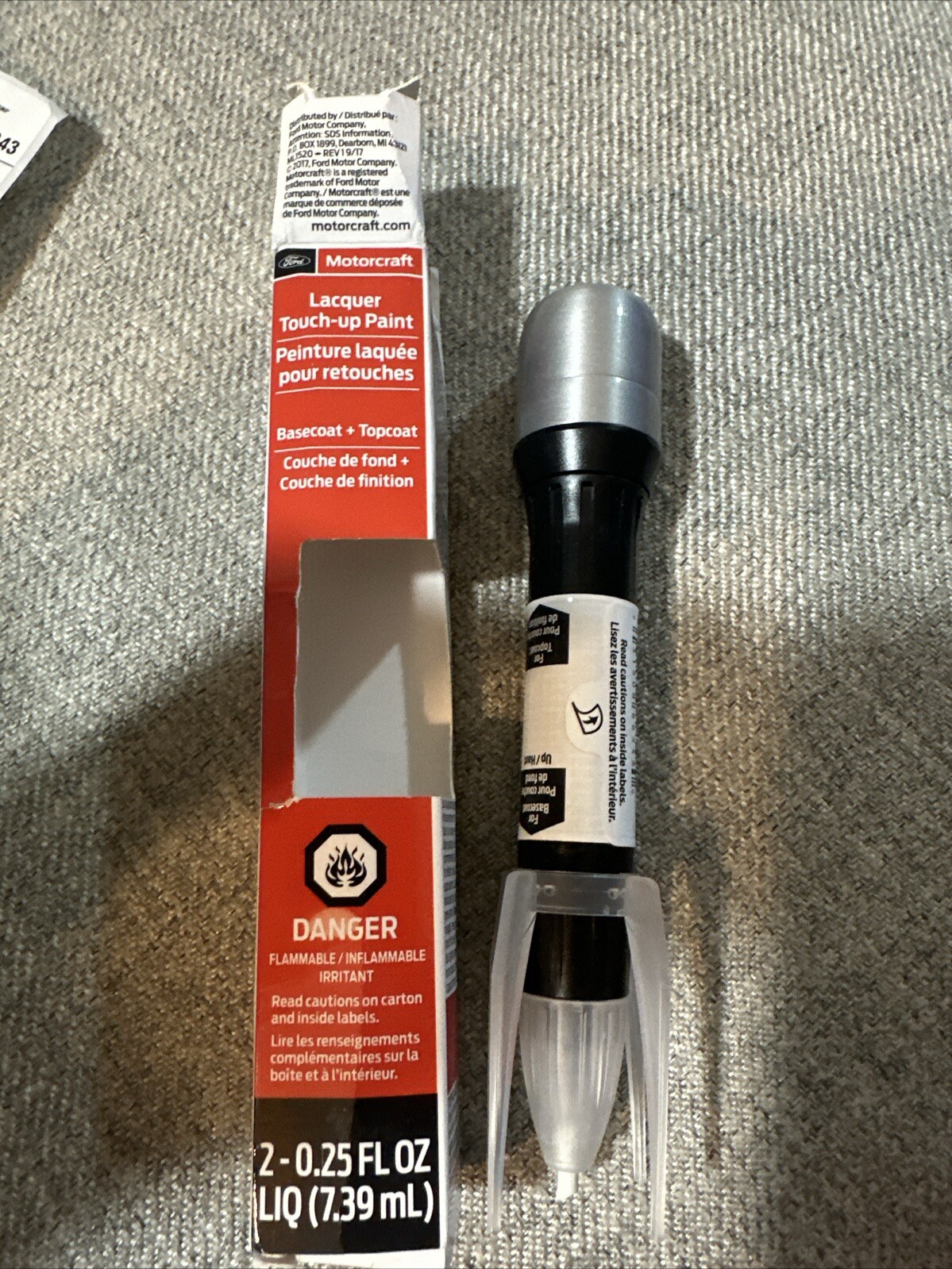 Genuine Ford Motorcraft Touch Up Paint Bottle Ingot Silver UX 7226 ...