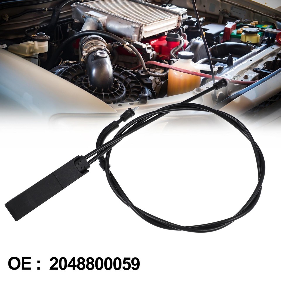 2048800059 Hood Bonnet Release Cable for Mercedes-Benz C300 C350 C63 ...