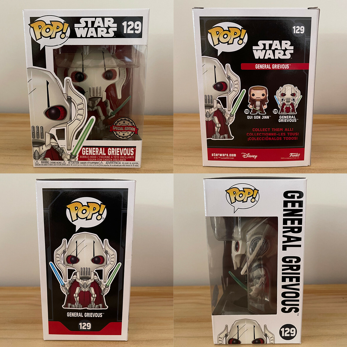 Funko Pop Star Wars General Grievous 3.75 inch Action Figure - 10658 ...