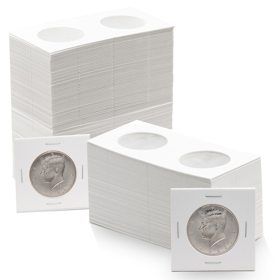 Coin Shield 2x2 Coin Flips Sample Pack Premium Cardboard Holders ...