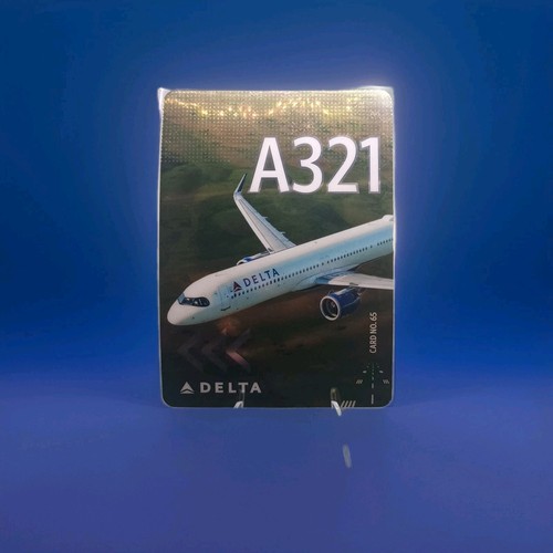 *HOT* 2025 New Release! Delta Trading Card Airbus A321 #65 | eBay