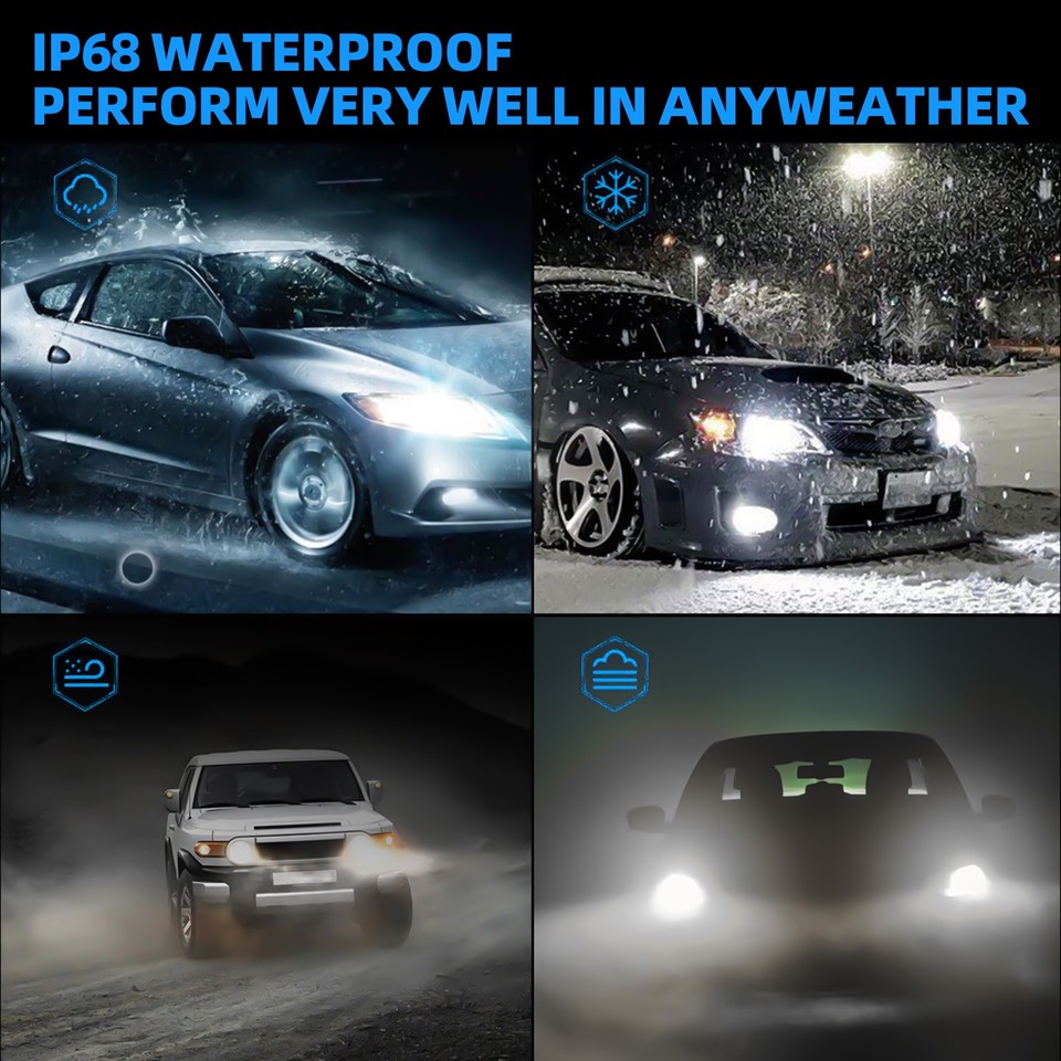 CANBUS H1 LED Headlight Globes Hi/Lo Beam For Mercedes Benz S-Class ...