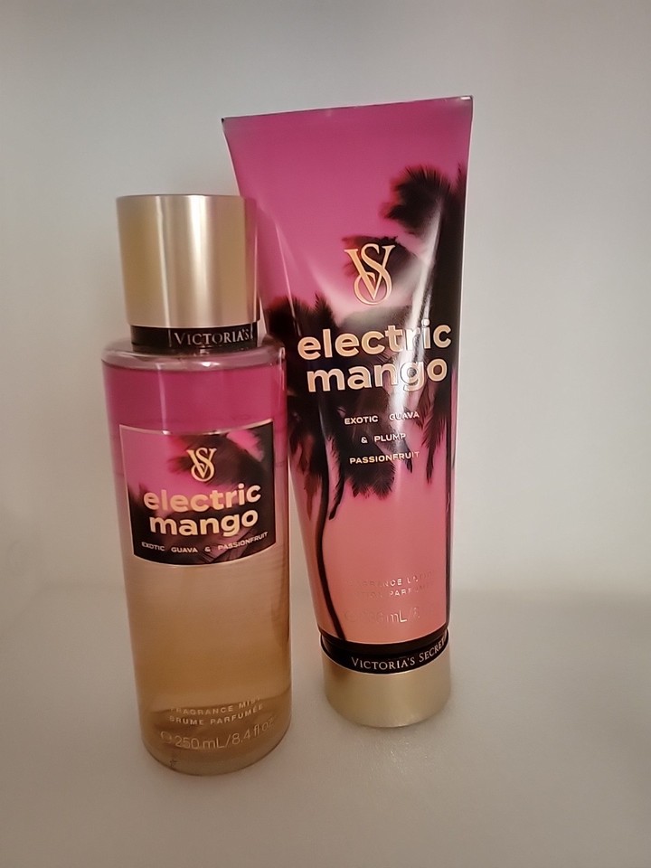 Electric Mango Fragrance Mist & Lotion Victoria's Secret 2 Piece Set | eBay
