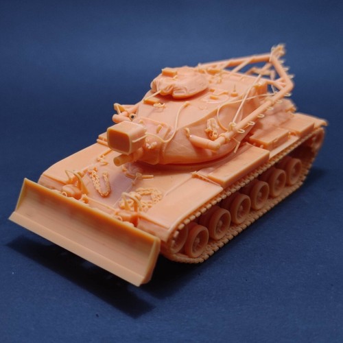 3D Printed 1/72 Scale U.S. M728 Combat Vehicle Engineering Model Kit ...