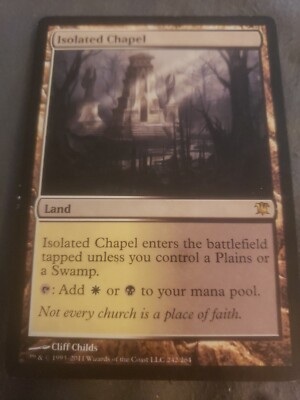 MTG Isolated Chapel Innistrad 242/264 Regular Rare x4 | eBay