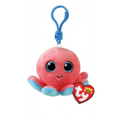 Beanie Boos - Sheldon The Coral Octopus Clip On | eBay Australia