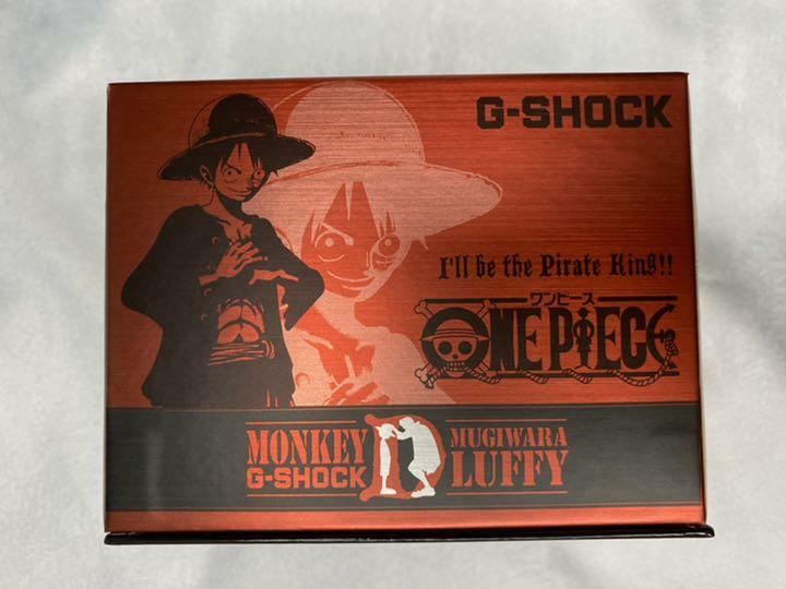 Casio G-SHOCK x One Piece Collaboration Limited Monkey D. Luffy Red ...