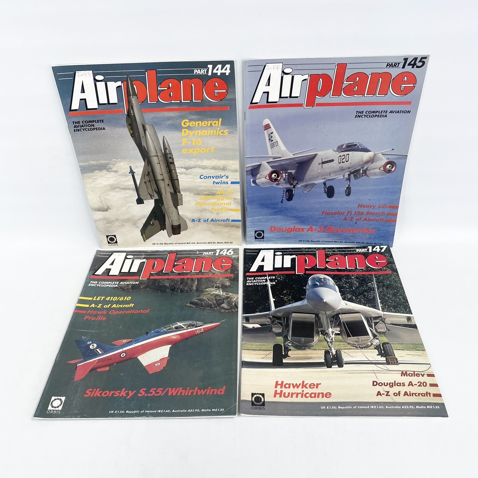 Airplane Aviation Encyclopedia Magazine x10 1992 Sequential Part 140 ...