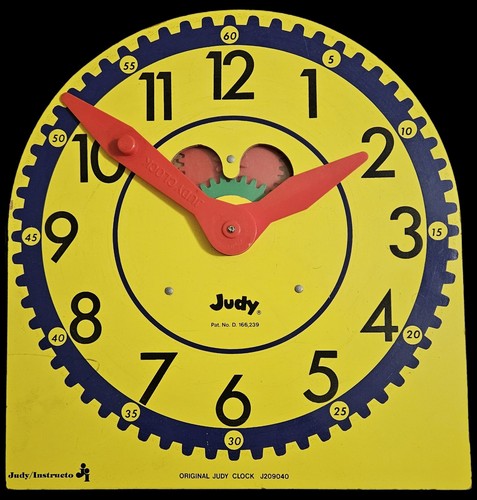 Judy/Instructo Wooden Original Judy Clock | eBay