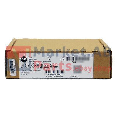 New Factory Sealed AB 5069-IF8 /A Compact 5000 Analog Input Module ...