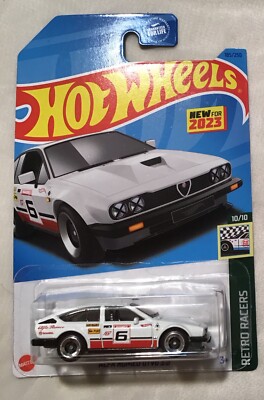 Hot Wheels ALFA ROMEO GTV6 3.0 White 185/250 HW Retro Racers 1 / 10 | eBay