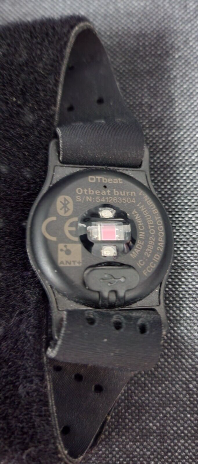 Orangetheory OTBEAT BURN Heart Rate Monitor - Black for sale online | eBay