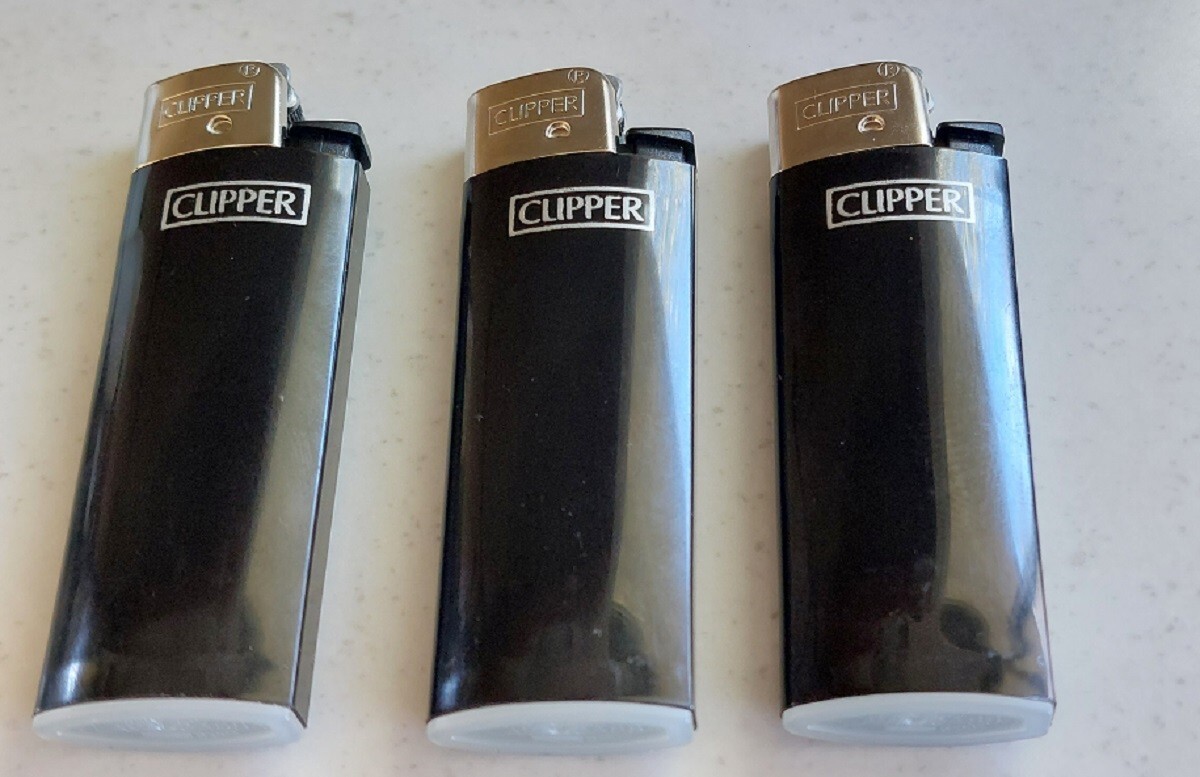 Clipper super lighter BRIO micro 3 solid Black hi tech great quality ...