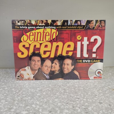 Seinfeld Scene it? The DVD Game (2008) Mattel Trivia Factory Sealed NEW ...