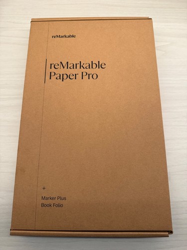 reMarkable Paper Pro with Marker Plus and Book Folio SEALED IN BOX | eBay