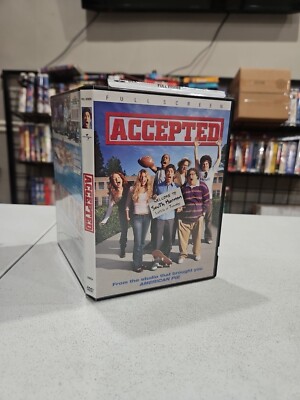 Accepted (Full Screen Edition) - DVD - 🇺🇸 BUY 5 GET 5 FREE 📀 FREE ...
