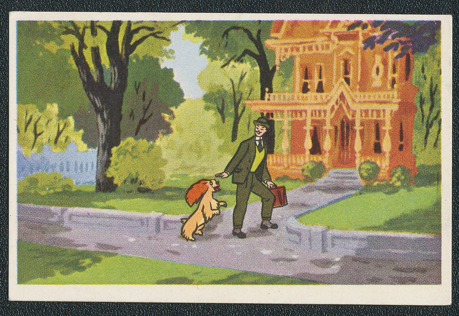 1956 RICH'S COFFEE WALT DISNEY LADY BAMBI DUMBO DUTCH TRADING CARD #8 ...