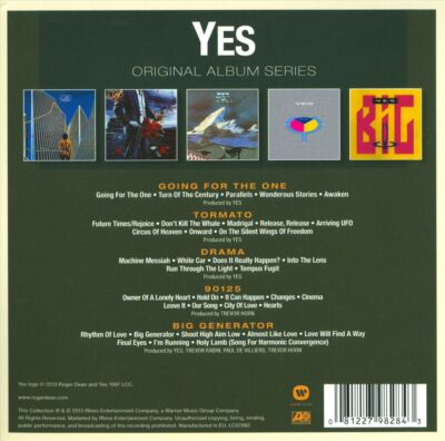YES ORIGINAL ALBUM SERIES NEW CD 81227982843| eBay