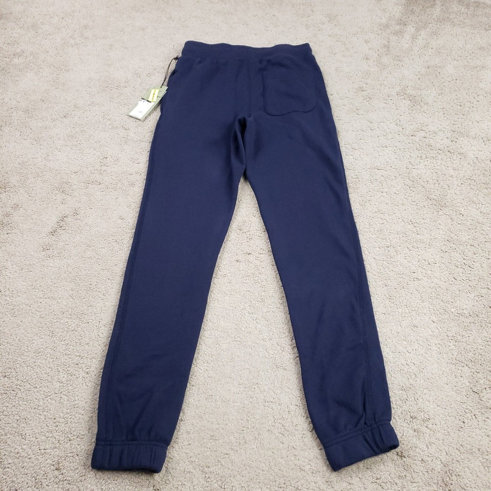Goodfellow & Co Tapered Jogger Pants Men XS Blue Fleece Brushed Inside ...