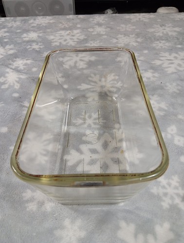 VINTAGE WESTINGHOUSE HEAVY CLEAR GLASS LOAF BAKING DISH - 9 INCH | eBay