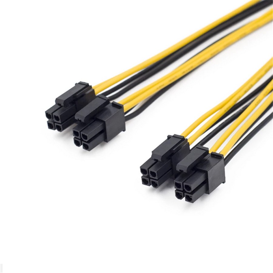 10pcs 20cm 8 Pin to Dual 8 Pin EPS 12V Motherboard Power Supply Cable Y ...