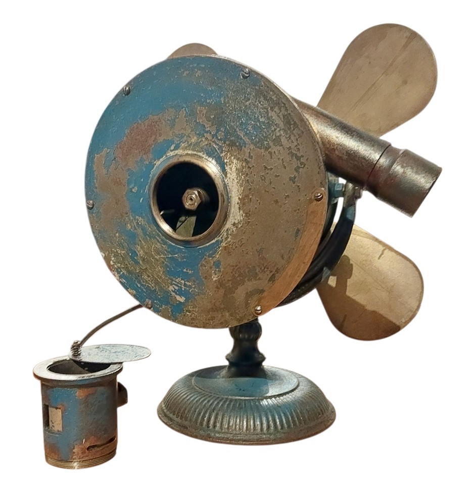 ANTIQUE PROTOTYPE RAREST GENERAL ELECTRIC 1ST SQUIRREL CAGE BLOWER ...