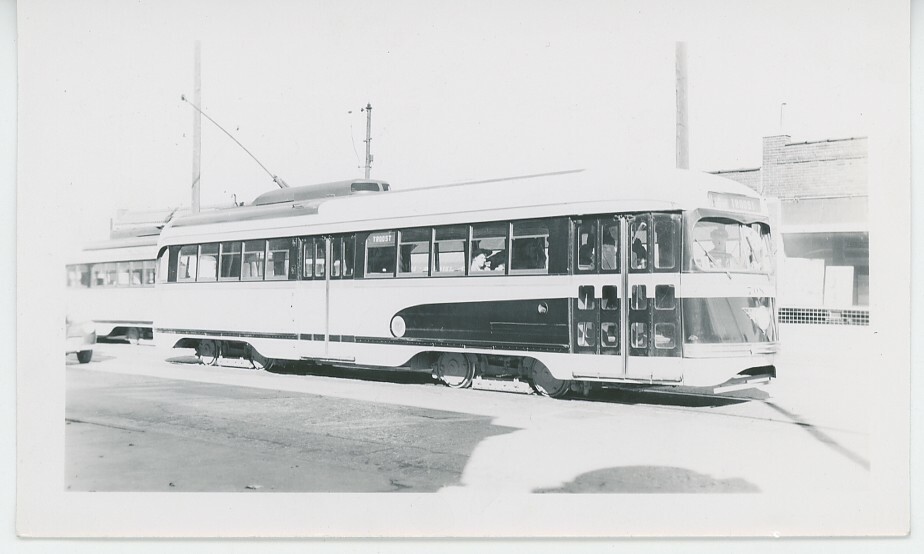 1930s Kansas City Electric Railway #708 PCC Streetcar Trolley Missouri ...