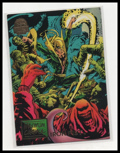1994 Fleer Marvel Universe Maximum Carnage #26 - Iron Fist | eBay