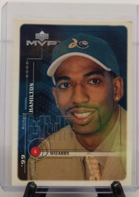Richard Hamilton - 1999 Upper Deck - MVP Series- Rookie Card - Wizards ...