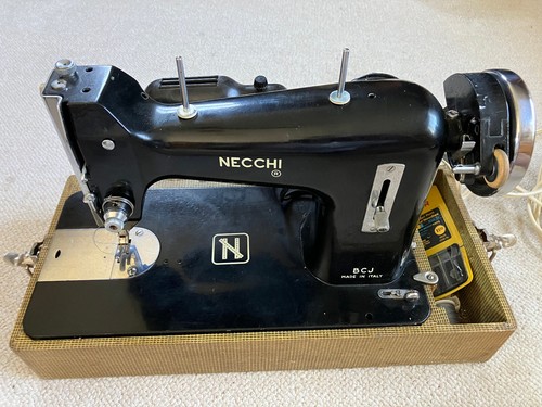 Vintage Necchi BCJ sewing machine | eBay