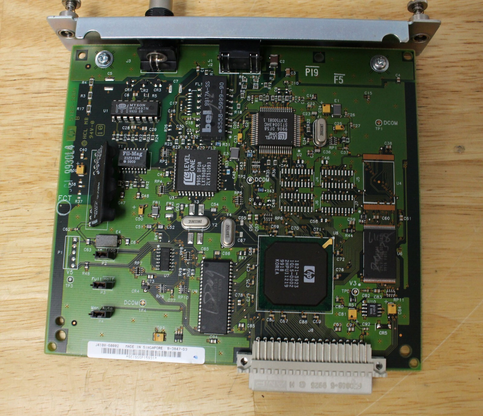 Agilent HP 5183-3804 HPLC 1100 GC 6890 LAN JET Direct 400N Card J4100A ...