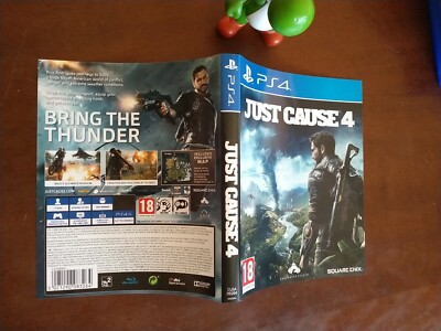 JUST CAUSE 4 ps4 PlayStation 4 ONLY COVER VERY GOOD | eBay