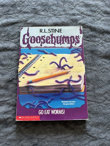 Goosebumps #21: Go Eat Worms! Paperback Book | eBay