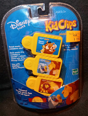 Disney Tunes The Lion King KIDCLIPS Kid Clips Music Chip Songs 3-Pack ...