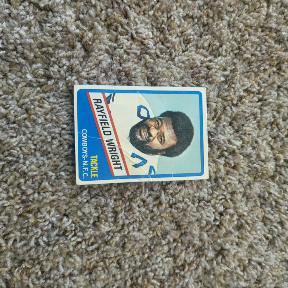 Rayfield wright football card | eBay