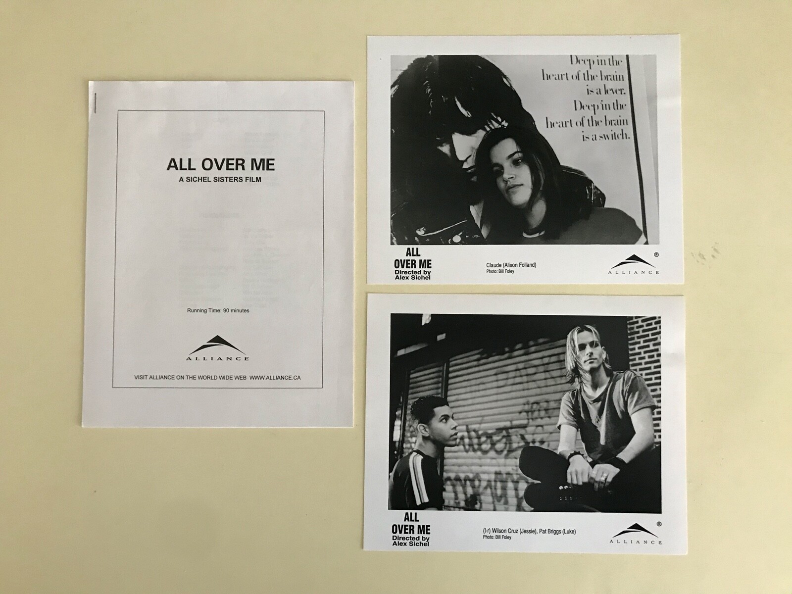 All Over Me (1997) Original Promotional Media Press Kit | eBay