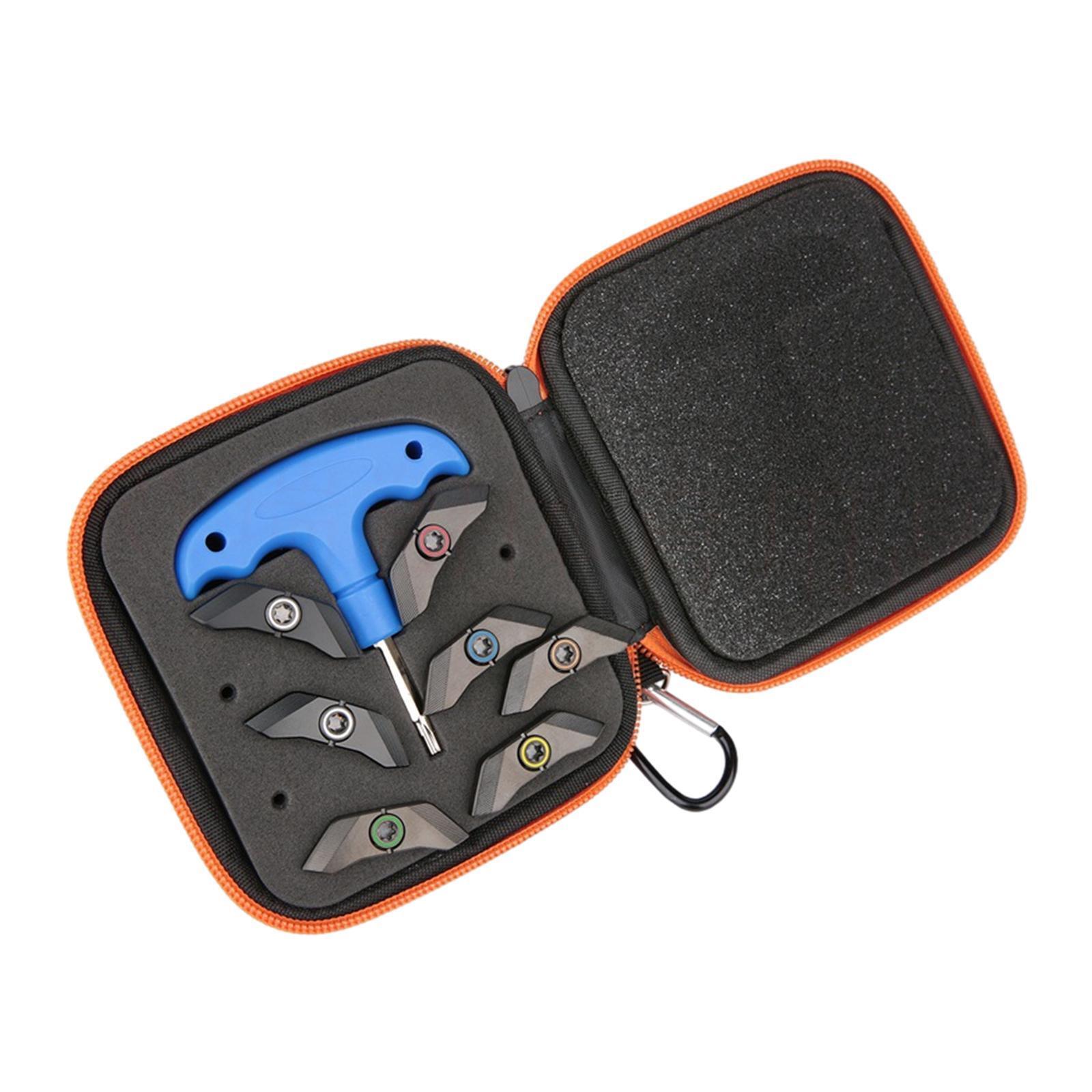 7Pcs Golf Club Weights Stainless Steel 7 Different Sizes Driver Fairway ...