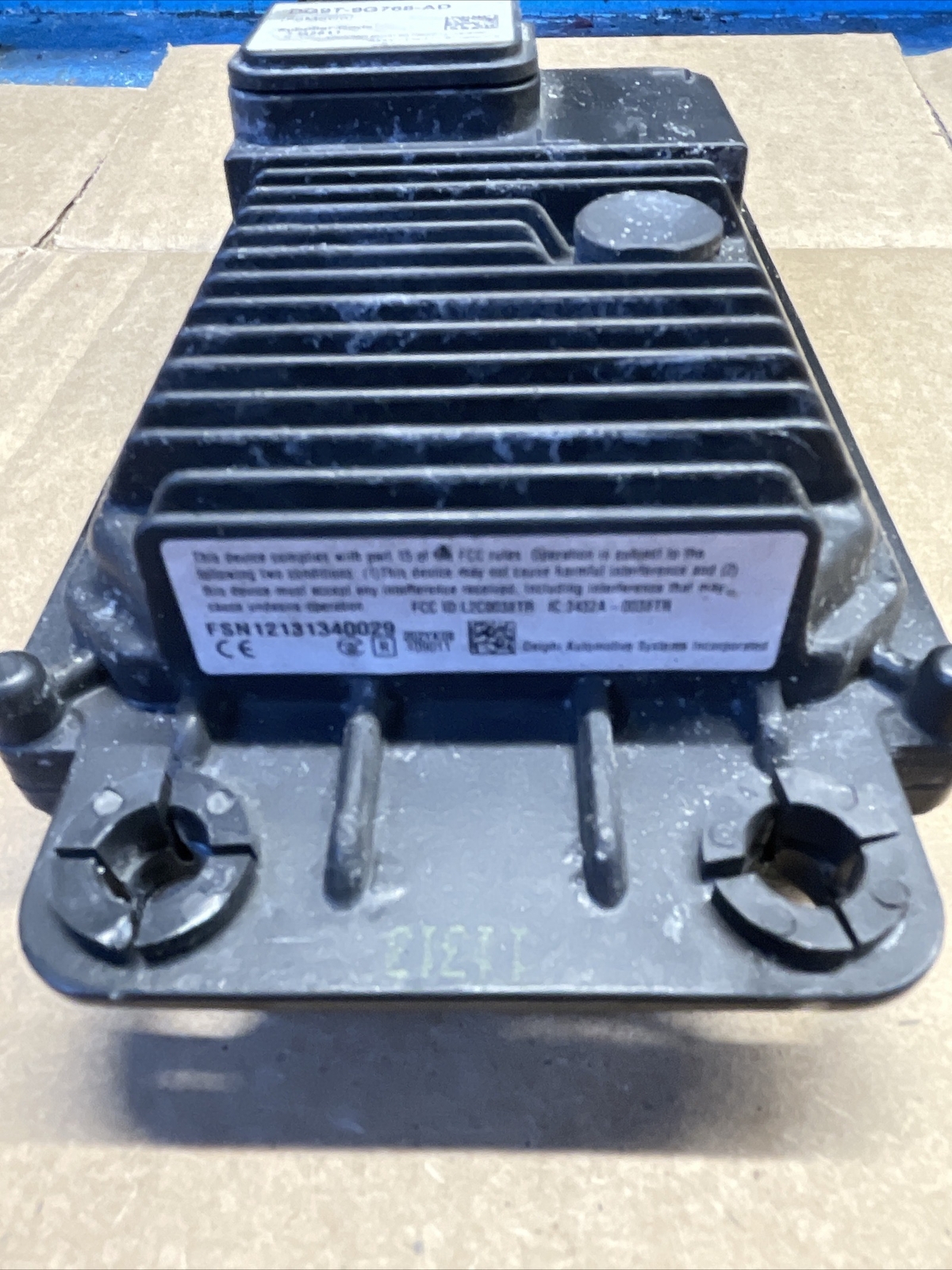 13-16 Lincoln MKZ Ford Fusion Distronic Module Driver Assist Dg9t 9g768 ...