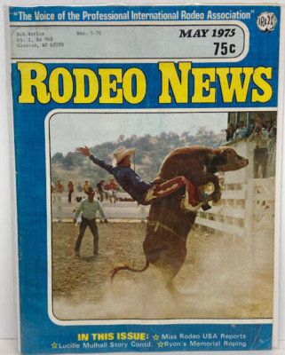 IRA Rodeo News Magazine May 1975 | eBay