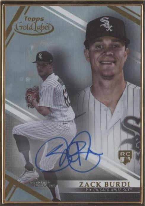 2021 Topps Gold Label - Framed Autographs Zack Burdi #FA-ZBU (AU, RC ...