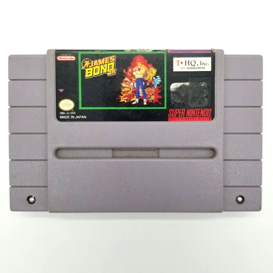 James Bond Jr. - SNES 1992 - Tested/Working - Cartridge Only ...