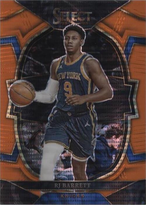 2022-23 Panini Select - Concourse RJ Barrett #33 Neon Orange Pulsar ...