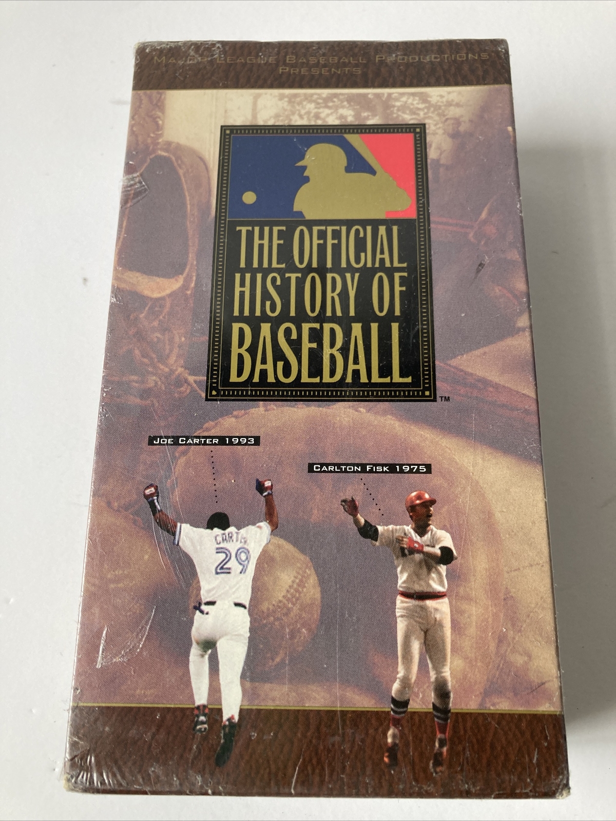 The Official History of Baseball VHS, 1994, 2-Tape Set New Sealed ...
