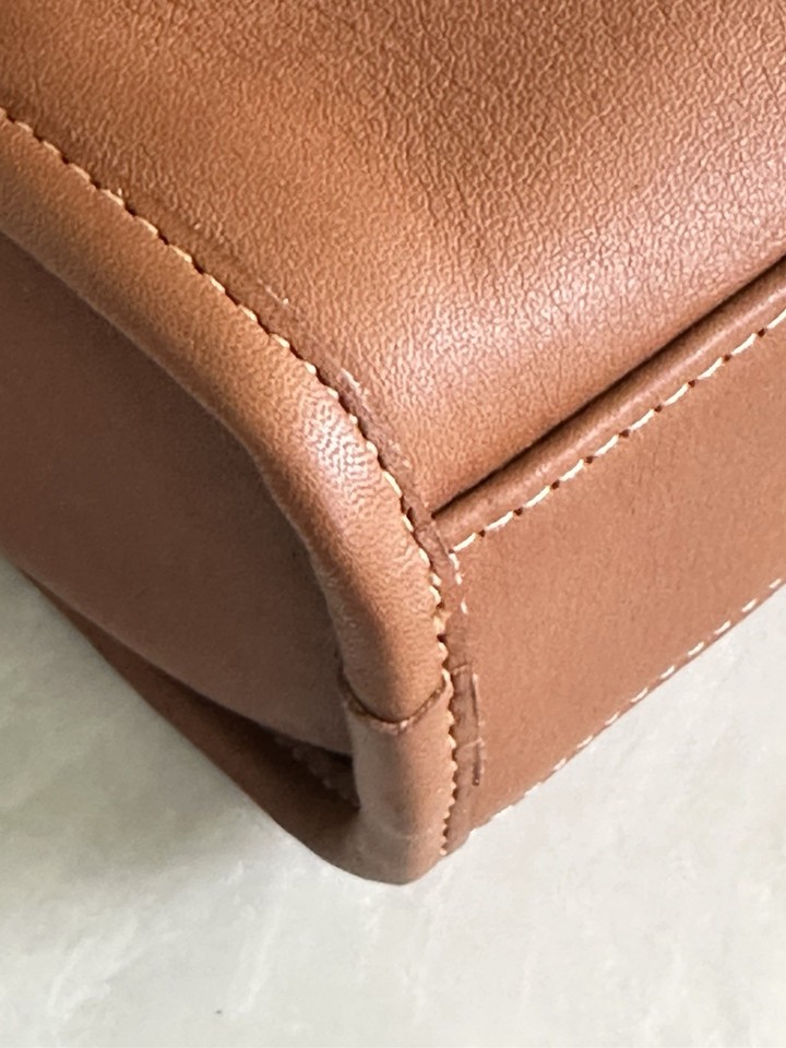 NWT COACH VINTAGE DEVON BAG BRITISH TAN LEATHER 9088 BOX | eBay