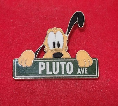 Disney Trading Pin, Pluto, Pluto Ave Street Sign, 2015 42 | eBay