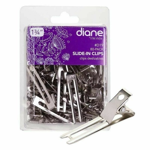 Slide In Clips 80 pack 1-3/4" SSteel 2X Secure Hold Hair Pins-D19-LOT ...