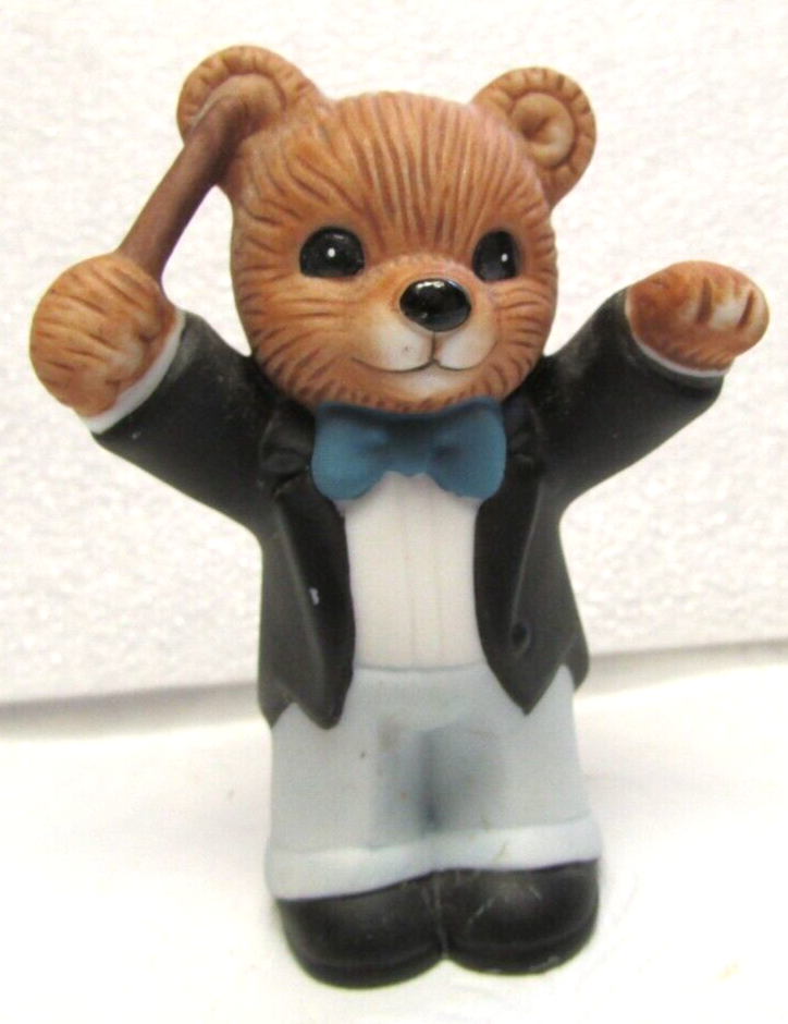 Orchestra Conductor Bear Ceramic Collectible Homco Figurine #1422 | eBay