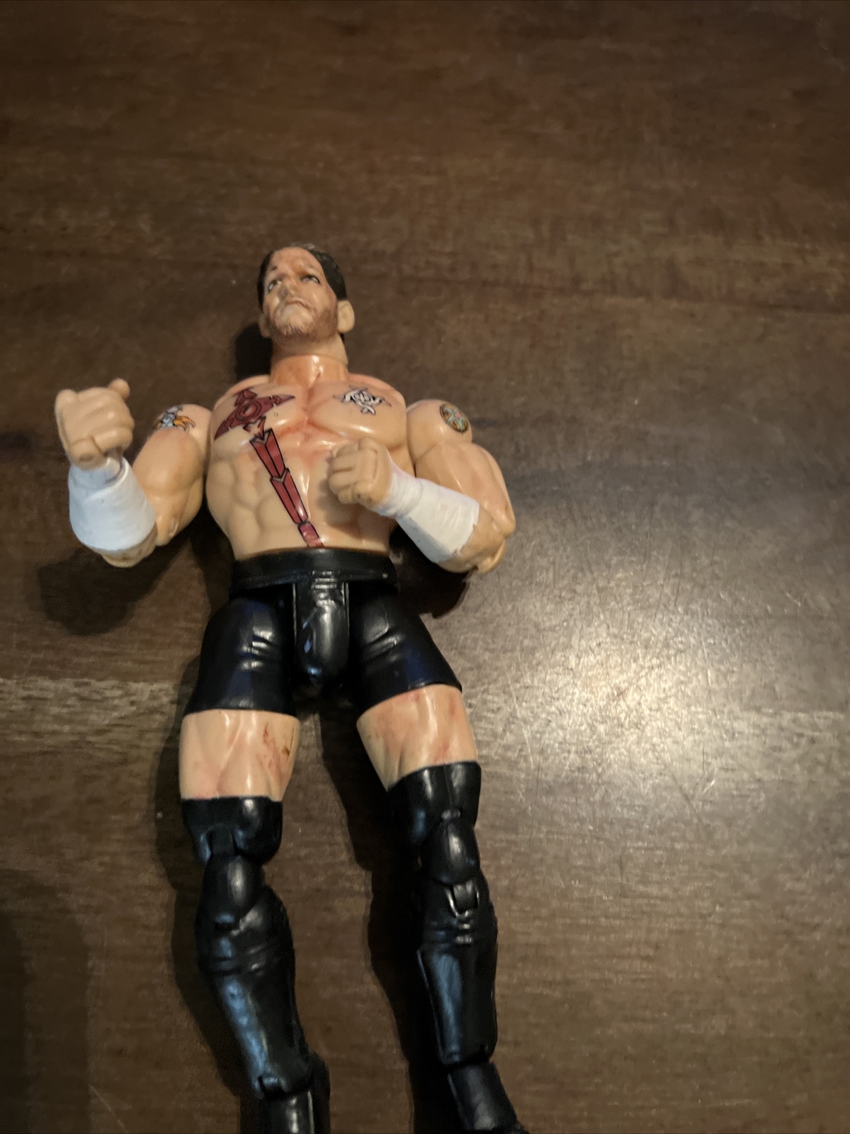 TNA MARVEL TOYBIZ IMPACT SERIES 1 RAVEN WRESTLING FIGURE WWE WCW ECW ...